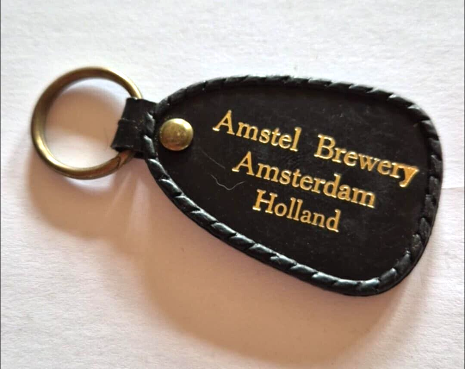 Keychain Logo - AMSTEL BEER - Amstel Brewery - Amsterdam Beers Brewery ...