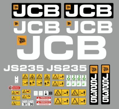 Jcb 235 Decals Stickers Complete Kit | eBay Australia