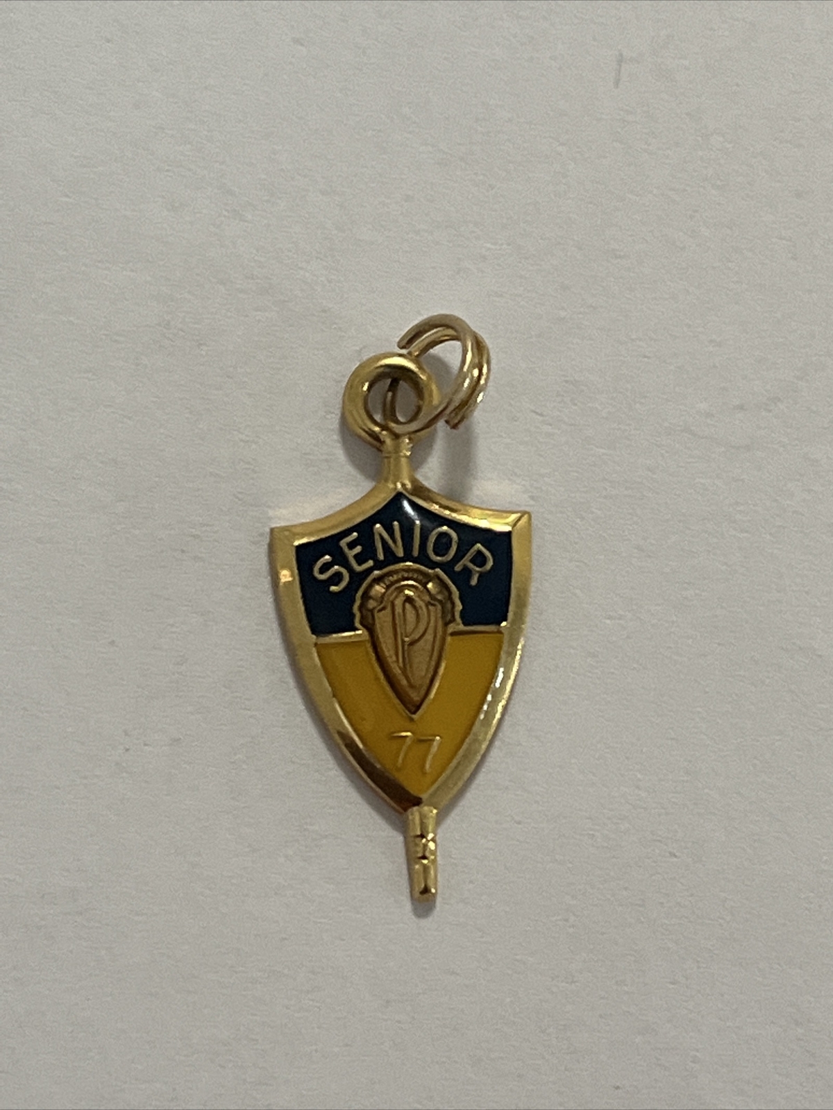 SCHOOL KEY W Senior Class Enameled Crest Jostens CHARM —(V) | eBay