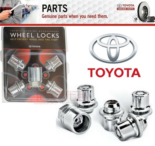 OEM Toyota Alloy Wheel Lock Set 00276-00900 Genuine Toyota Accessory ...