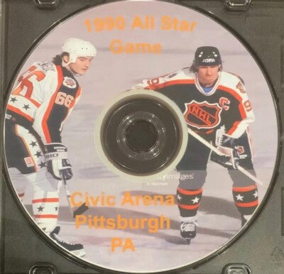 Complete 1990 NHL All Star Game From Civic Arena Pittsburgh-Mario ...