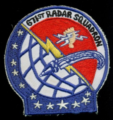 USAF 671st Radar Squadron Patch Q-2 | eBay