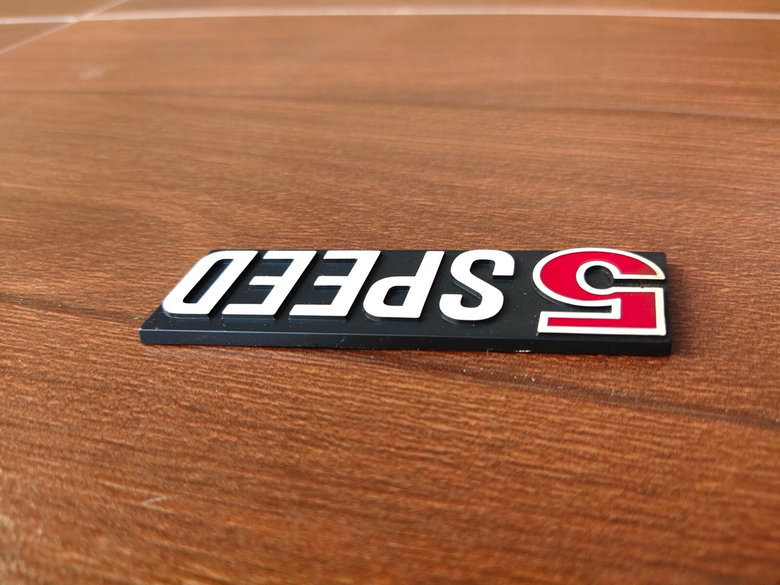 5 SPEED Emblem Badge fit for MAZDA 808 929 ROTARY R100 RX2 RX3 RX4 ...