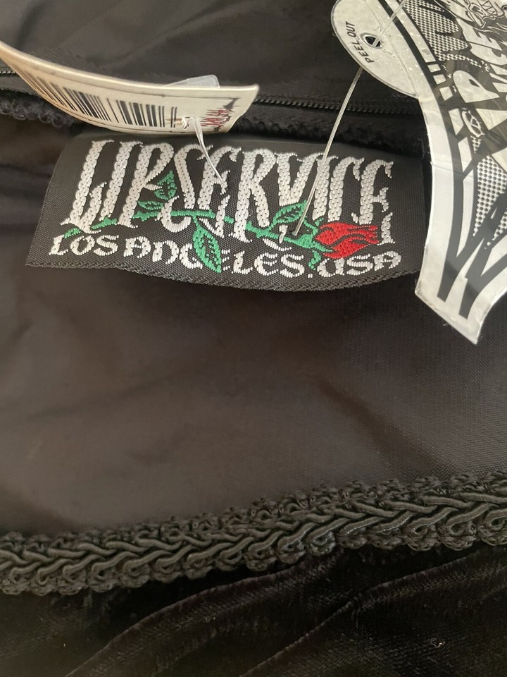 Vintage LIP SERVICE Brand New Gothic Renaissance Velvet Dress * Hot ...