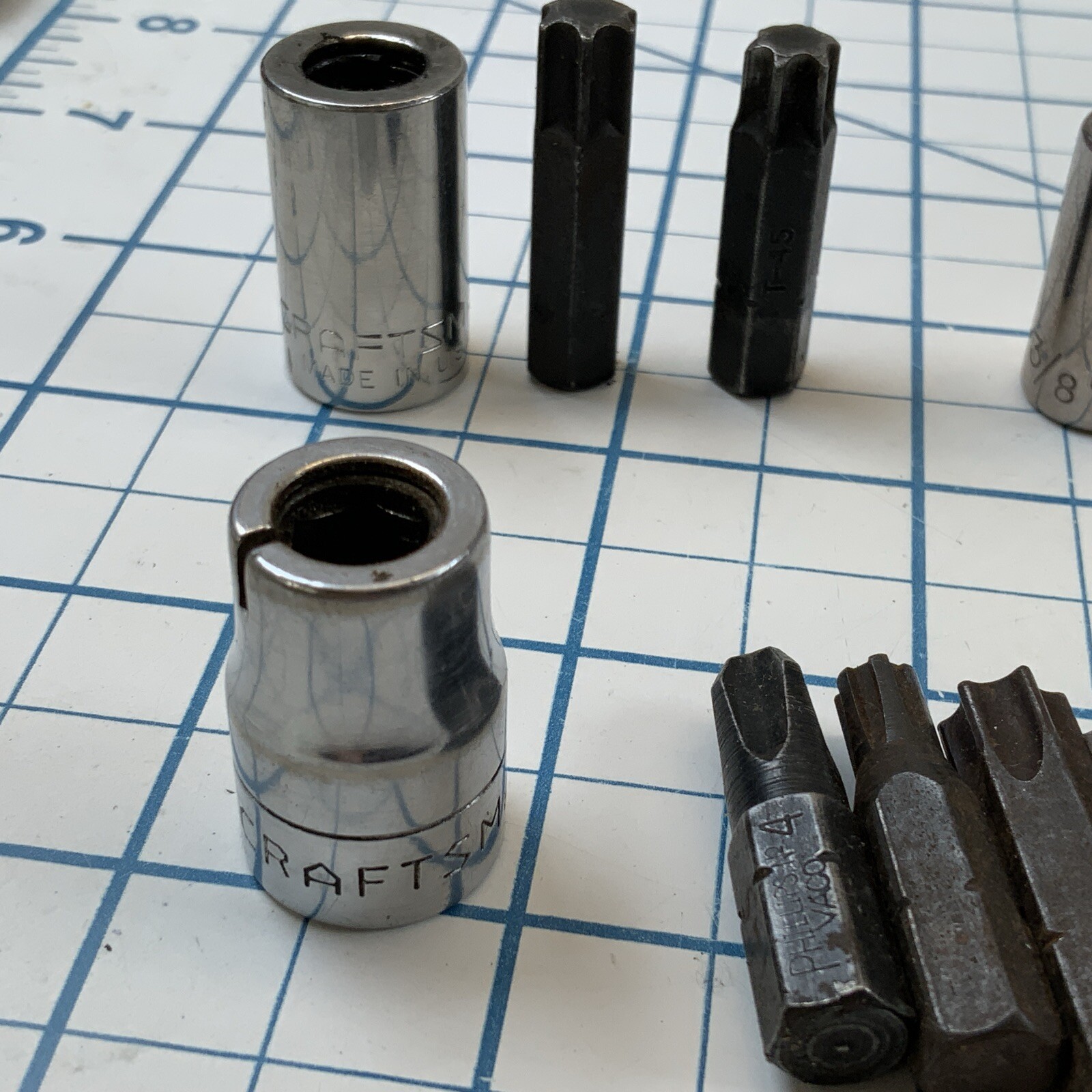 Craftsman Hex Bit Sockets And Holders, 12pc Lot | eBay