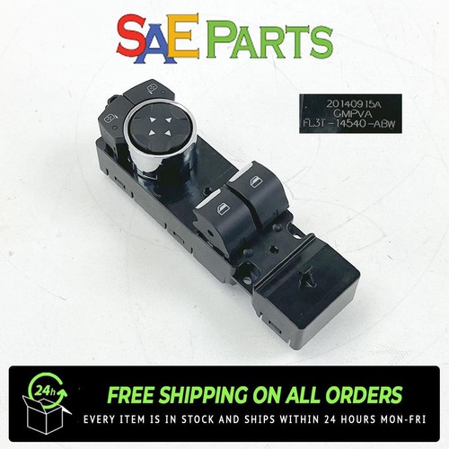 FL3T-14540-ABW 2015-2017 Ford Mustang Driver Side Power Window Switch ...