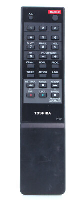 Toshiba VT-12F Original Vintage VHS Remote Control VCR (Ref#T-208) | eBay