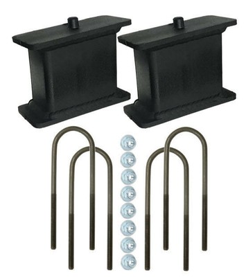 4" lowering blocks rear axle u bolts drop kit import trucks | eBay