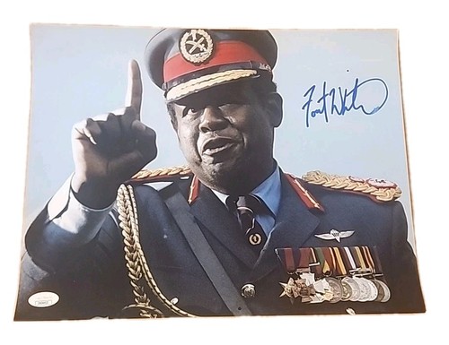 FOREST WHITAKER SIGNED 11X14 PHOTO LAST KING OF SCOTLAND JSA AUTHENTIC ...