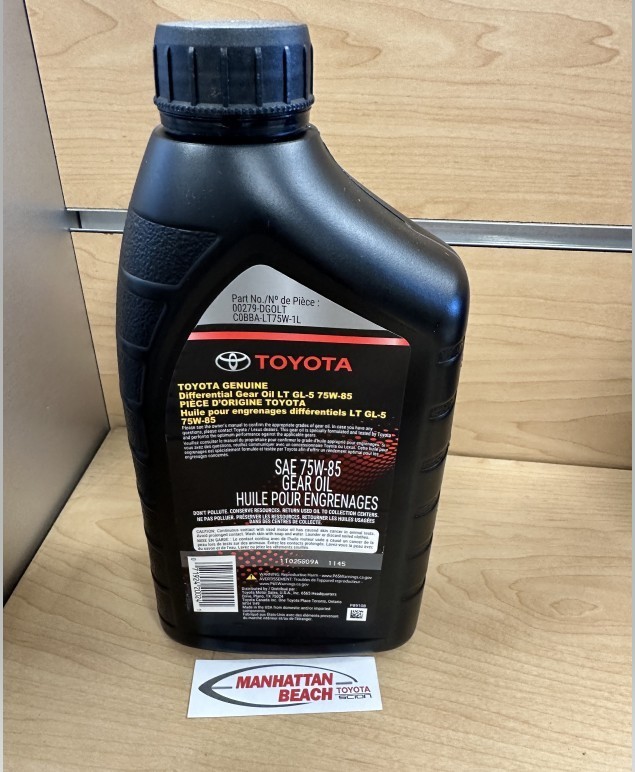NEW OEM GENUINE TOYOTA DIFFERENTIAL GEAR OIL LT GL-5 75W85 , 00279 ...