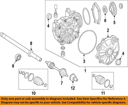 Joints d'essieu avant MERCEDES OEM 16-17 GLC300 0159976346 | eBay