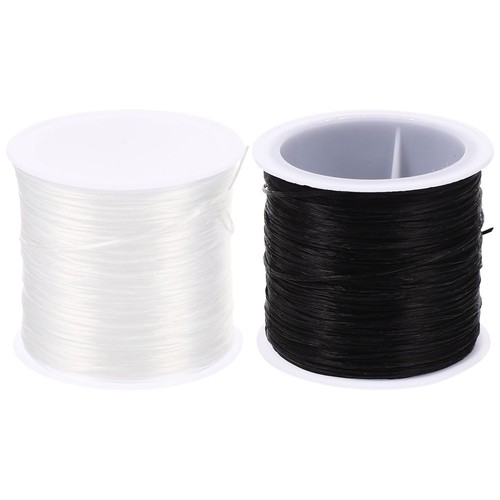 4 Rolls Buddha Beads Elastic Thread Diy Rope Jewelry Cord Bracelet | eBay