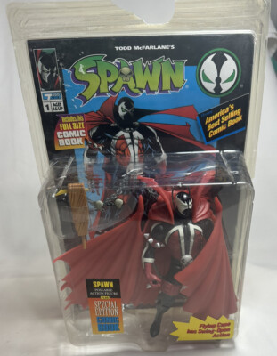 1994 Todd McFarlane's Spawn #1 Action Figure with Flying Cape 6 Inches ...