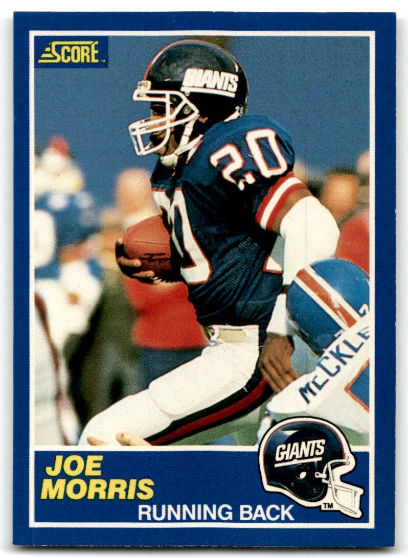 Joe Morris American Football Giants Ring Of Honor Sets The Bar High