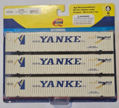 Athearn ATH72596 Yanke 53' Shipping Containers | eBay