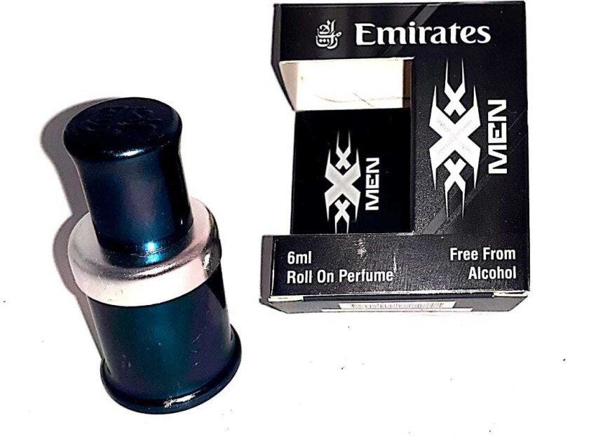 Emirates X-MAN Roll On Attar, 6ml, oil based & non alcoholic perfumes ...