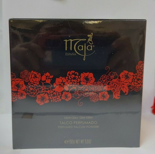 Maja Perfumed Body Talcum Powder Classic Edition with Powder Puff 5.3 ...