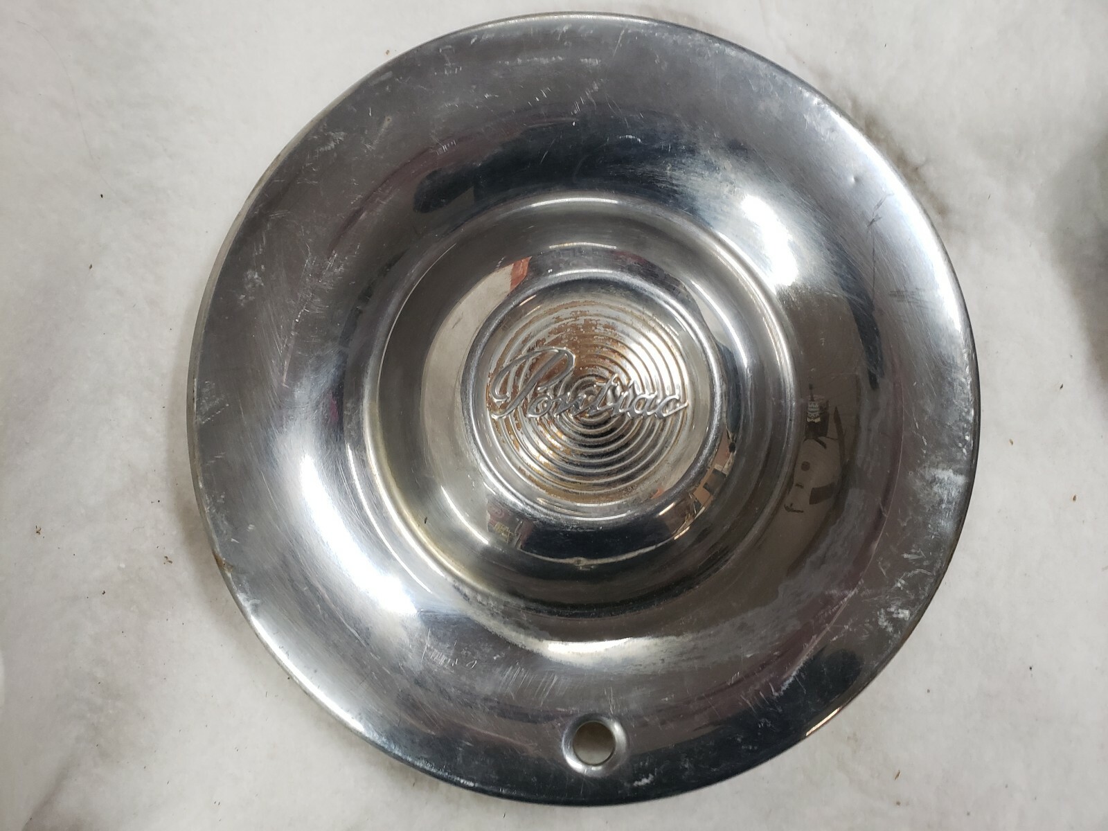 1949 1950 GM PONTIAC HUBCAP SET SOMBRERO DELUXE CHIEFTAIN WHEEL COVER ...