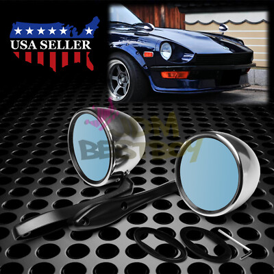 Universal Classic Chrome Hotrod Bullet Muscle Car Vintage Fender Side ...