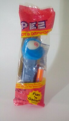 Oddity Bugz PEZ Candy Dispenser Rare New Sealed Red Pack Blue Stem with ...
