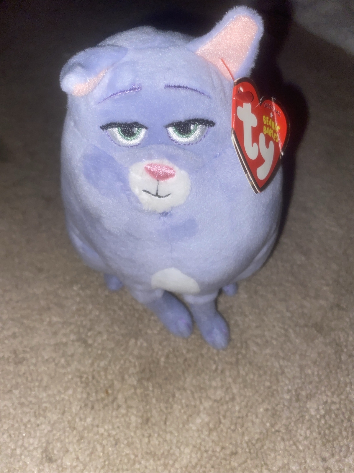 The Secret Life Of Pets CHLOE THE CAT TY Beanie Babies Plush Stuffed ...