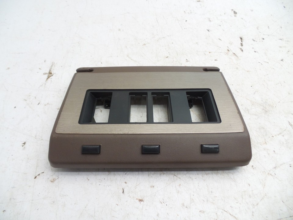 84-88 PONTIAC FIERO ORIGINAL CENTER CONSOLE TRIM INTERIOR DASH 20382949 ...