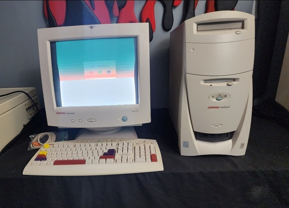 Vintage Compaq Presario 5184 Desktop Gaming Computer custom restoration ...