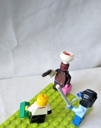 Lego City Town Policeman & Robber Minifigures lot of 3 with accessories ...