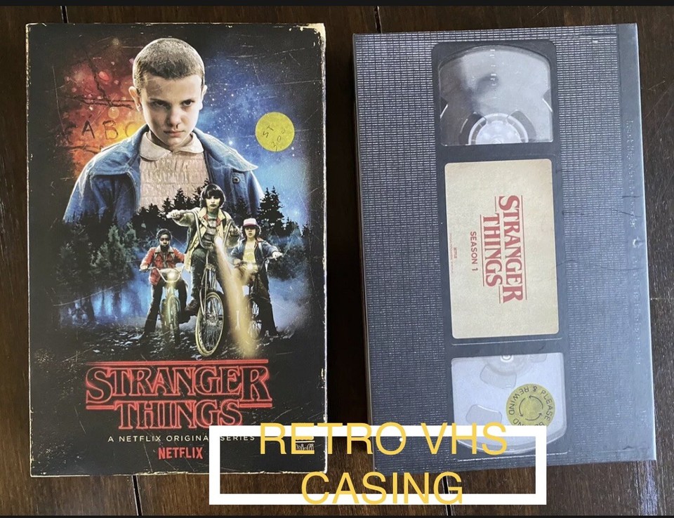 STRANGER THINGS SEASON 1 COLLECTOR'S EDITION BLU-RAY DVD DISC BOX SET ...