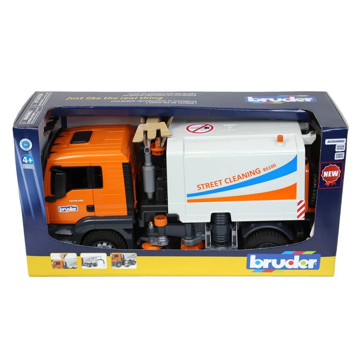 Street Sweeper Truck Toy