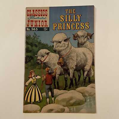 Classics Illustarted Junior #565 (1965) The Silly Princess FN/VF | eBay