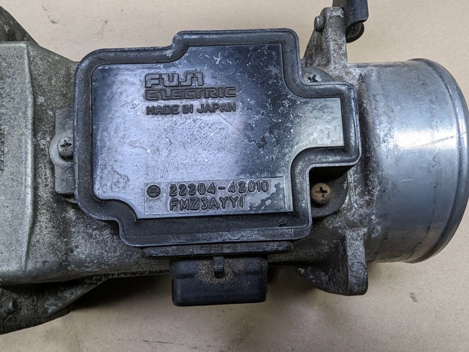 90-94 Lexus LS400 SC400 Mass Air Flow Meter MAF 22250-50010 OEM 1UZ-FE ...