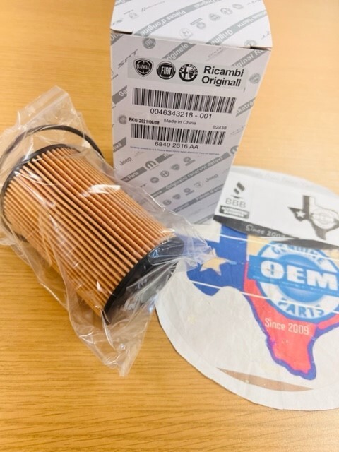 (1) Mopar 68492616AA Engine Oil Filter | eBay