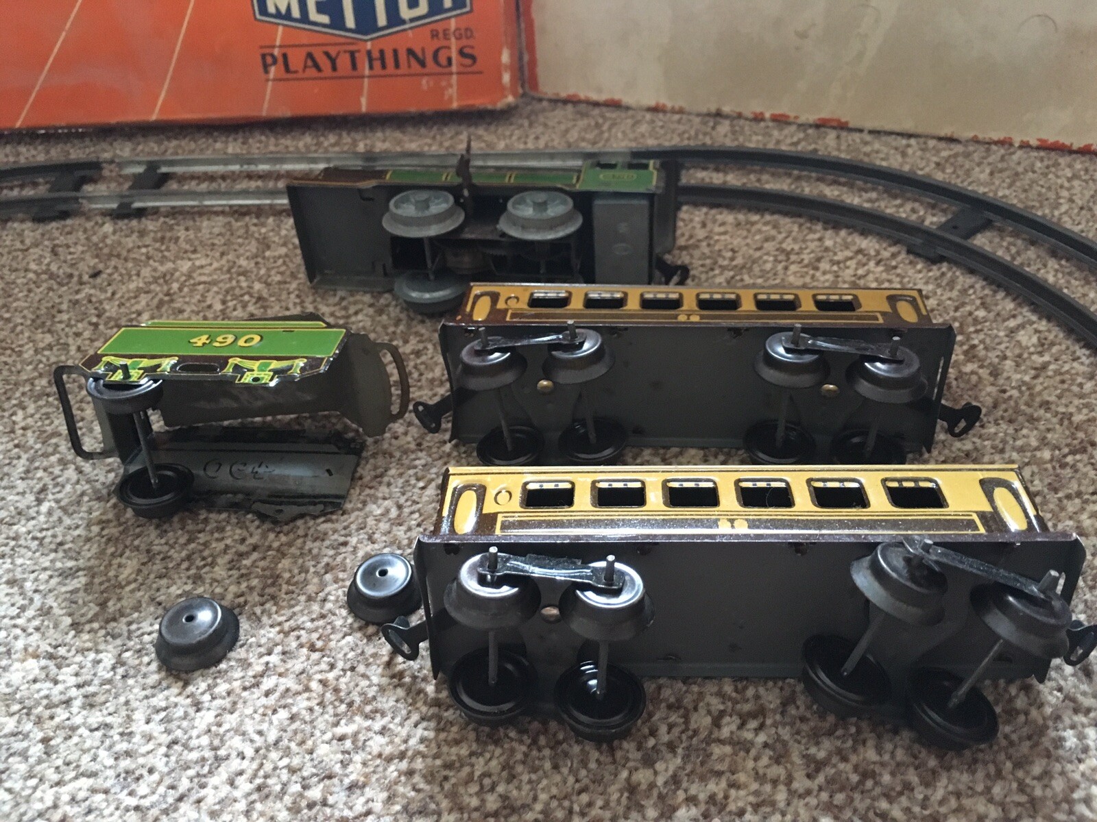 Mettoy Playthings Train Set Vintage Toys No 5352 Made In Britain | eBay UK