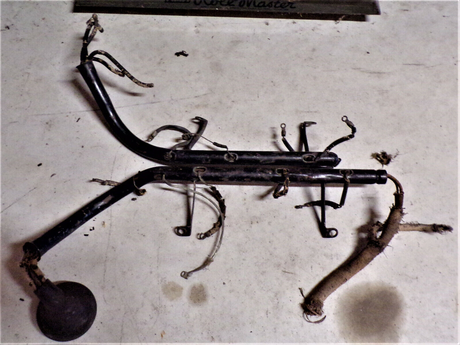 1936 Ford V8 pair of spark plug wire holders original. PRICE REDUCED ...