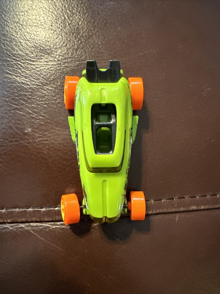 2013 HOT WHEELS RIP ROD #4 GREEN 1:64 DIECAST 2 1/8" CAR W ORANGE WHITE ...