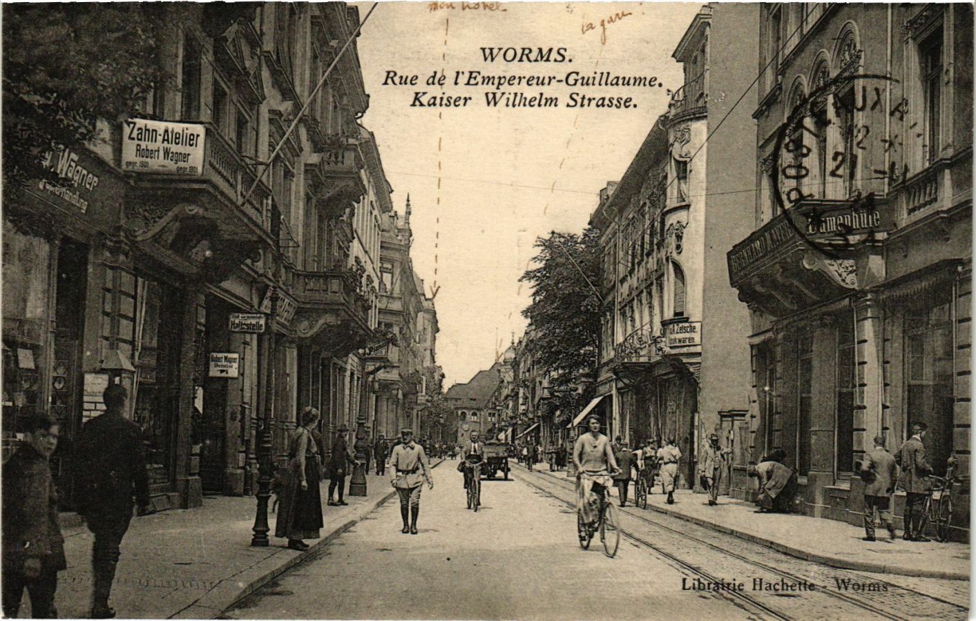 CPA AK Worms- Kaiser Wilhelm Strasse GERMANY (886263) | eBay