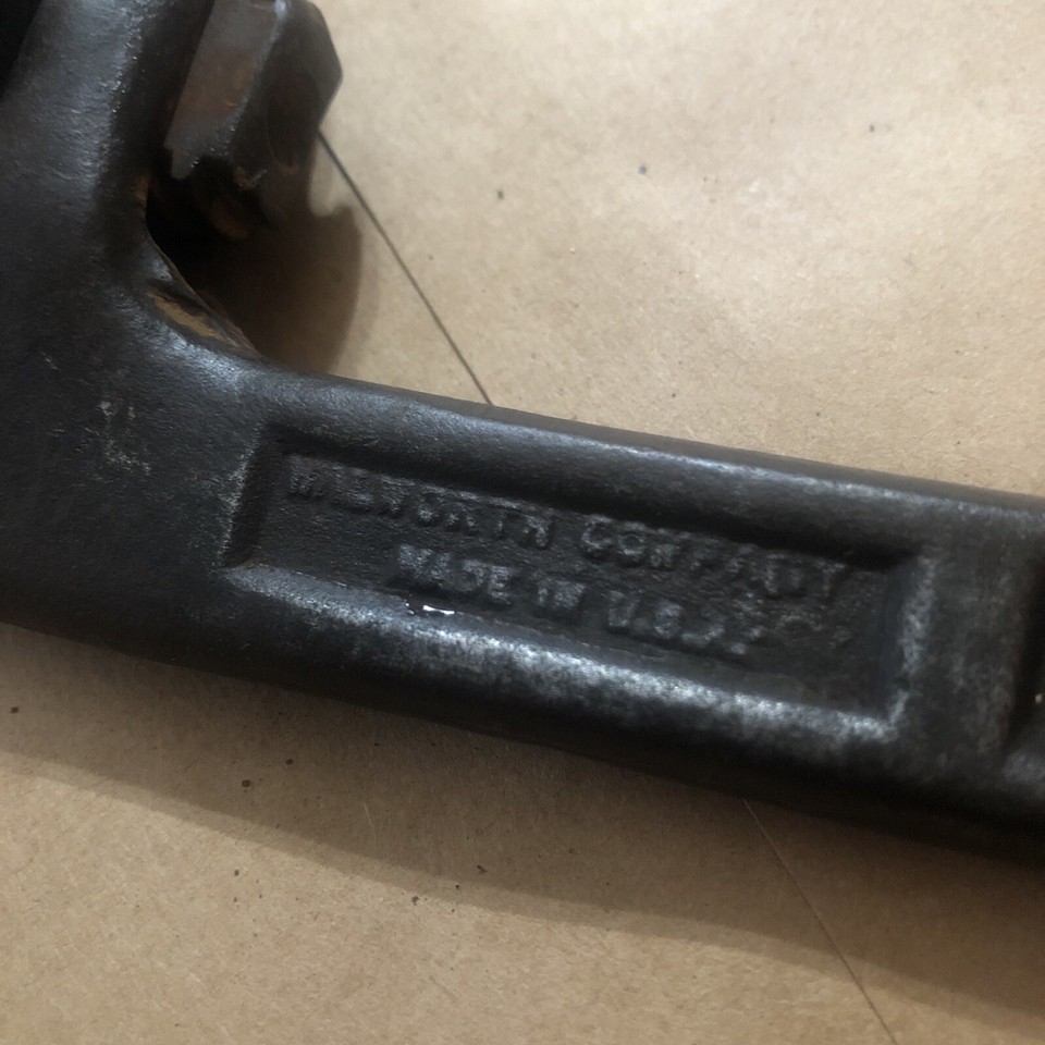 VINTAGE "WALWORTH WALCO 10” USA" PIPE WRENCH Awesome Patina Ready To ...