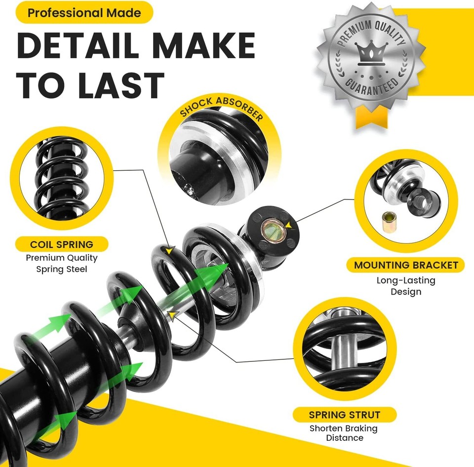 AM130448 Front Shock Absorber For John Deere Gator TX TH TS Diesel 4x2 ...