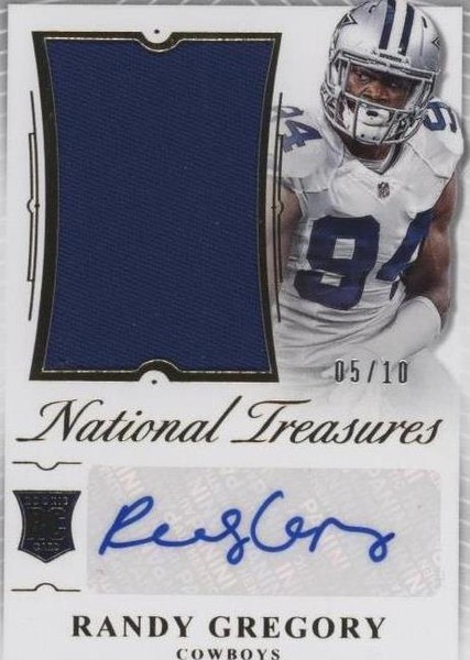 2015 Panini National Treasures - Rookie Material Signatures Gold Prime ...