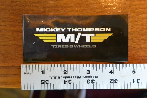 Mickey Thompson Sticker Decal | eBay