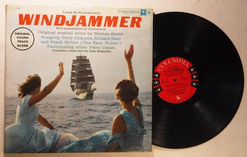 WINDJAMMER / 1958 SOUNDTRACK / 12” MONO GATE-FOLD LP / COLUMBIA CL 1158 ...