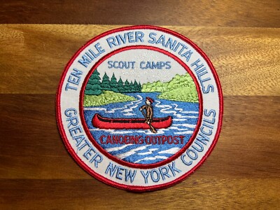 Ten Mile River Scout Camps BSA Canoeing Outpost Jacket Patch | eBay