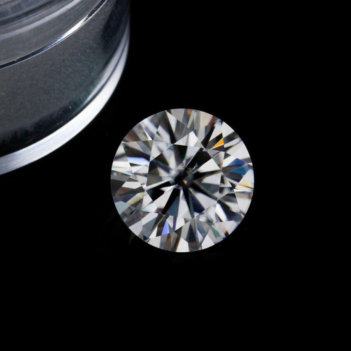 5Ct Certified Natural D Color Lab-grown Diamond Round Cut VVS1 Clarity ...