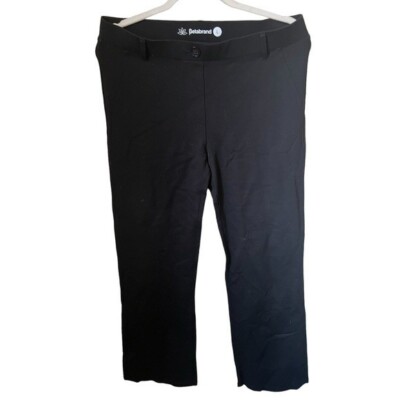 Betabrand black Bootcut Chinos, size large | eBay