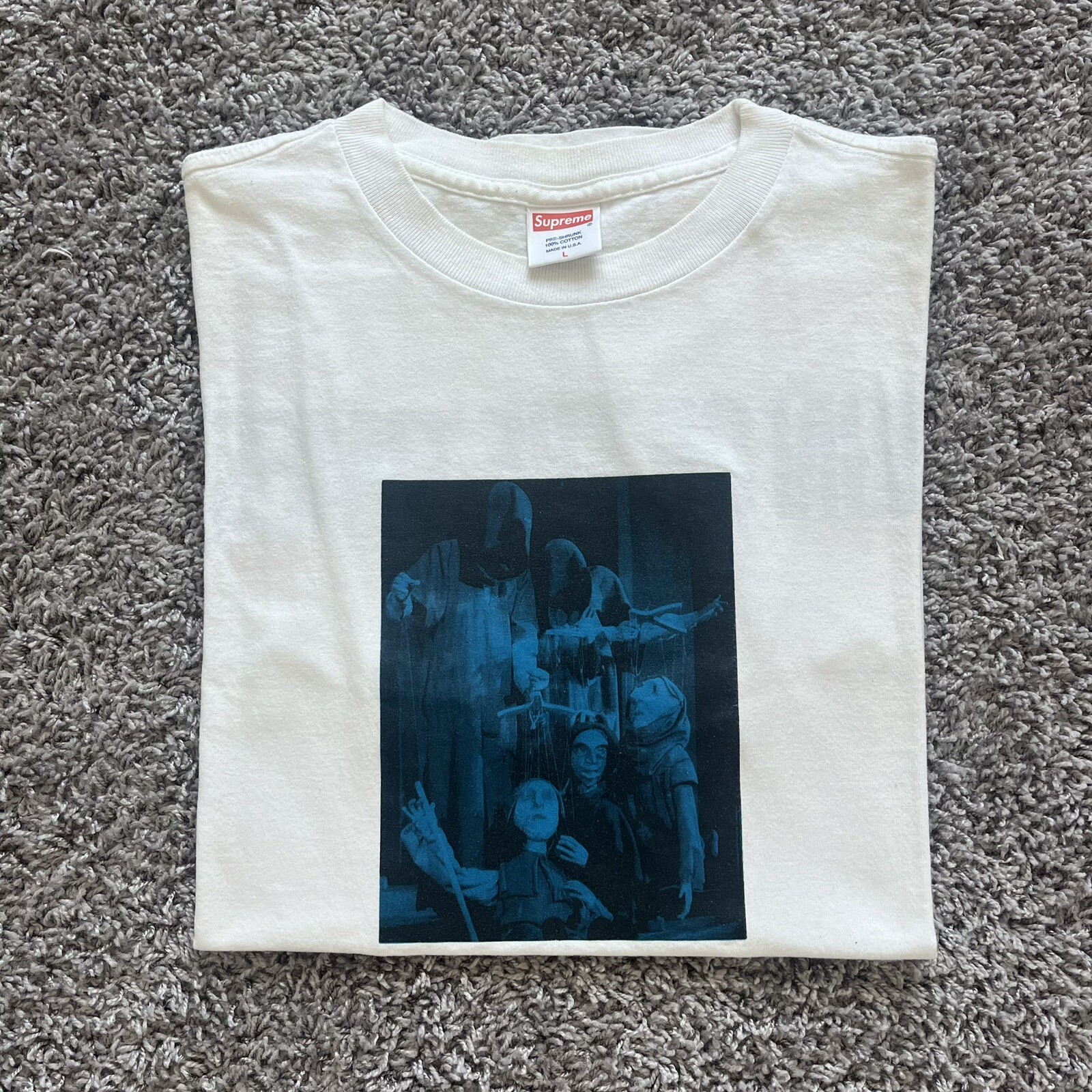 RARE 2007 Supreme Puppet Master Sign of the Times Tee… - Gem