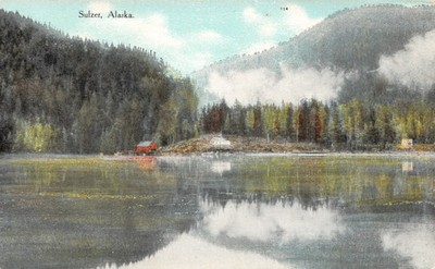 Postcard Sulzer AK Mining Ghost Town Prince of Wales Island Hetta Inlet ...
