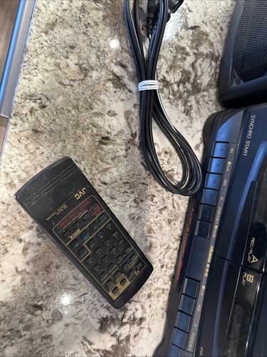 JVC PC-X130 Vintage Boombox CD Cassette Player,AM/FM /Remote, Tested ...