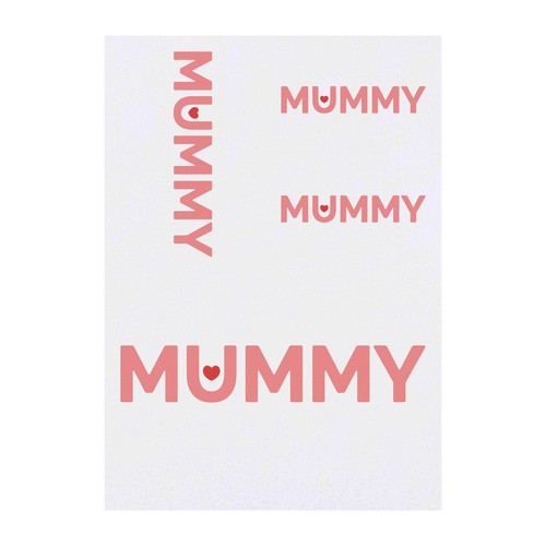 4 x 'Mummy Text' Temporary Tattoos / Transfers (TO00059412) | eBay ...