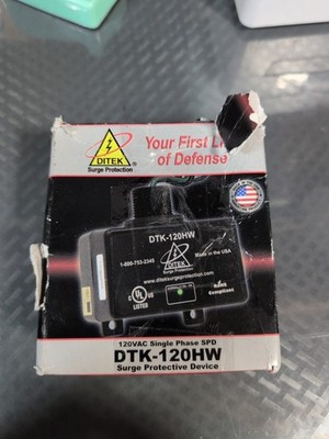 Ditek DTK-120HW Surge Protective Device *Damaged Box* #36 | eBay